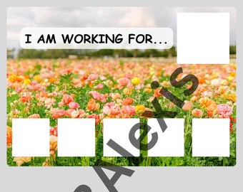 Planets Token Board - Set of 5 & 10 Tokens - Etsy