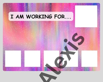 Bluey Token Boards Set of 5 & 10 Tokens - Etsy