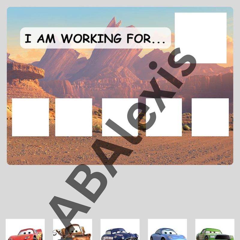 Car Token Board - Etsy