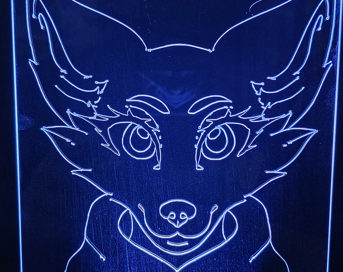 Furry Girl LED Sign - Etsy