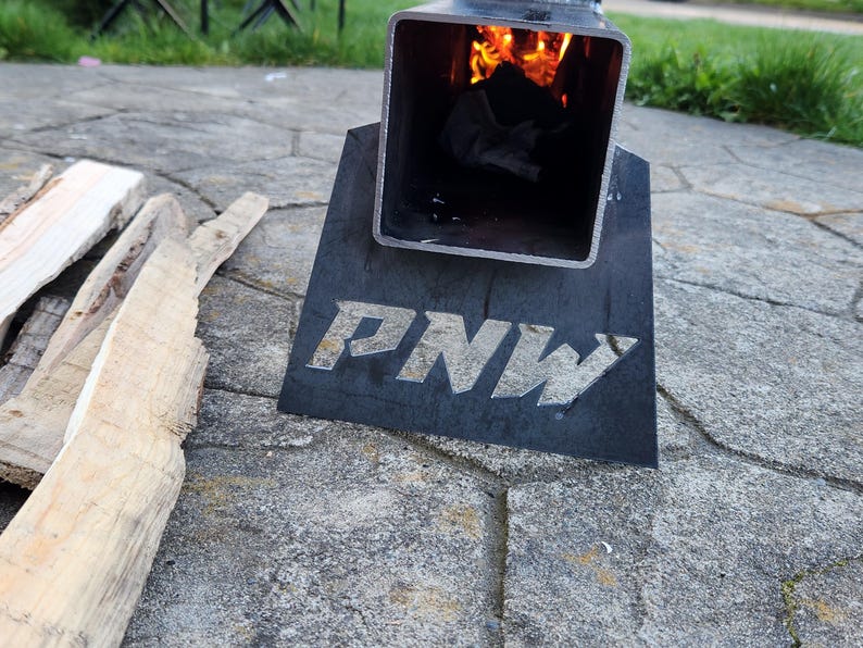 4 Rocket Stove With Sasquatch Cook Top - Etsy