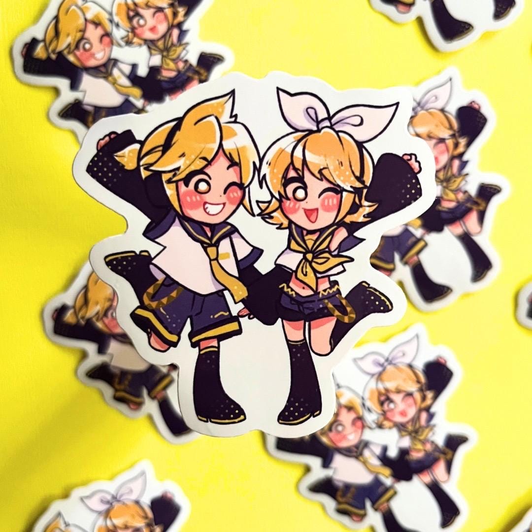Rin & Len Sticker - Etsy