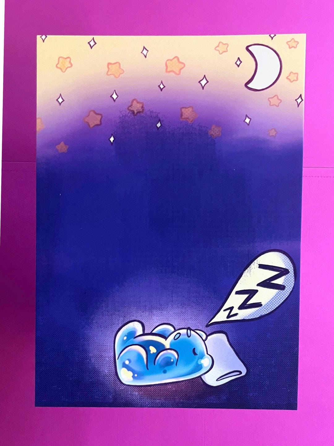 Sleepy Gummy Print 4x6 - Etsy