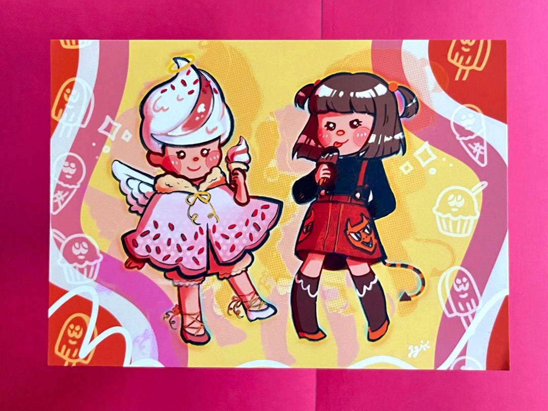 Ice Cream Cuties Print 4x6 - Etsy