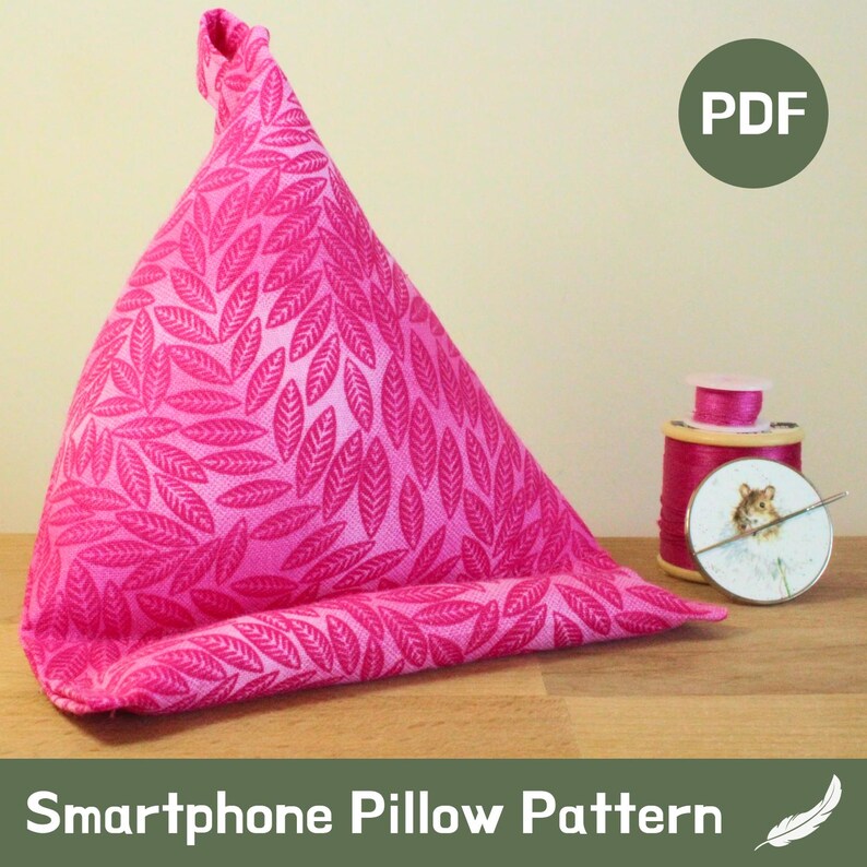 Smartphone Pillow Sewing Pattern • PDF Digital Download • Simple & Easy ...