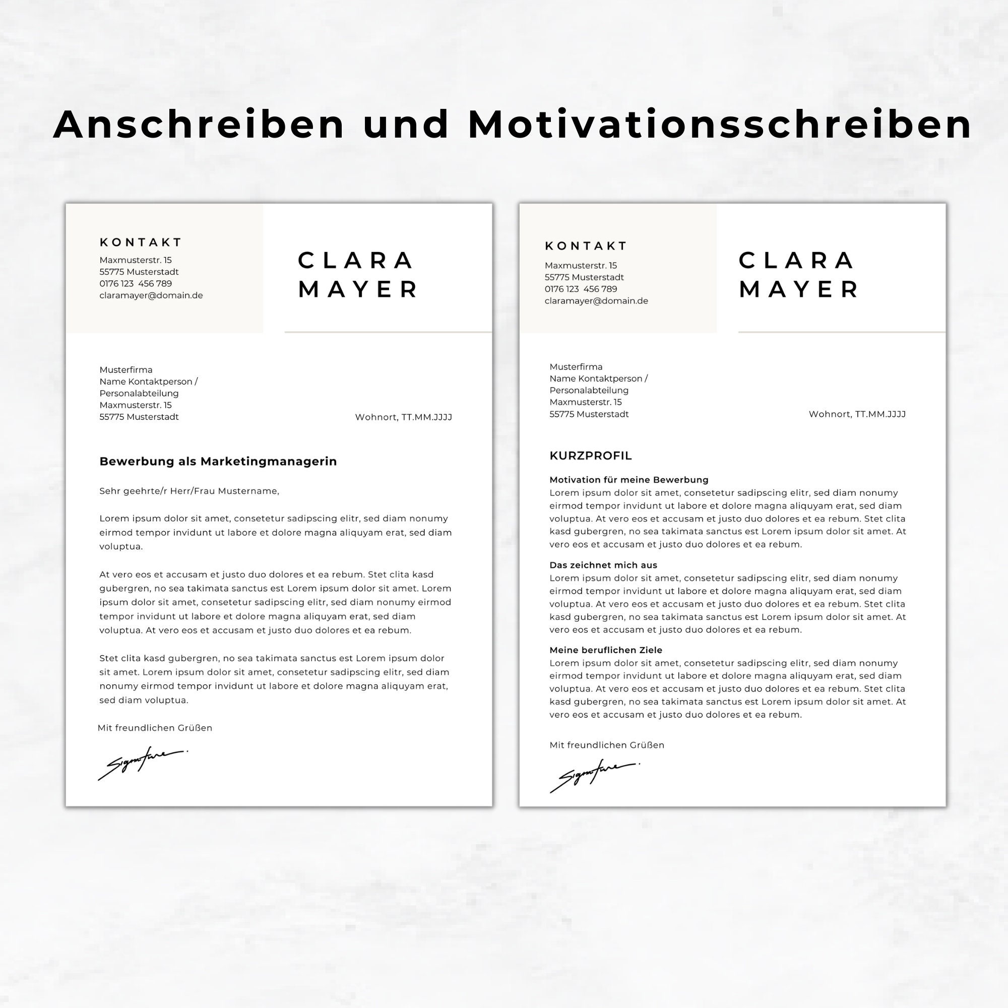 CV, Application Templates, CV Template, CV Template, Curriculum Vitae ...