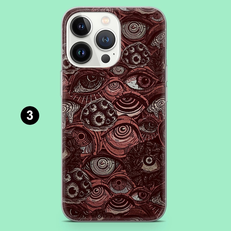 Disturbing Gore Phone Case Gothic Red Cover for iPhone 17, 17pro, 16e ...