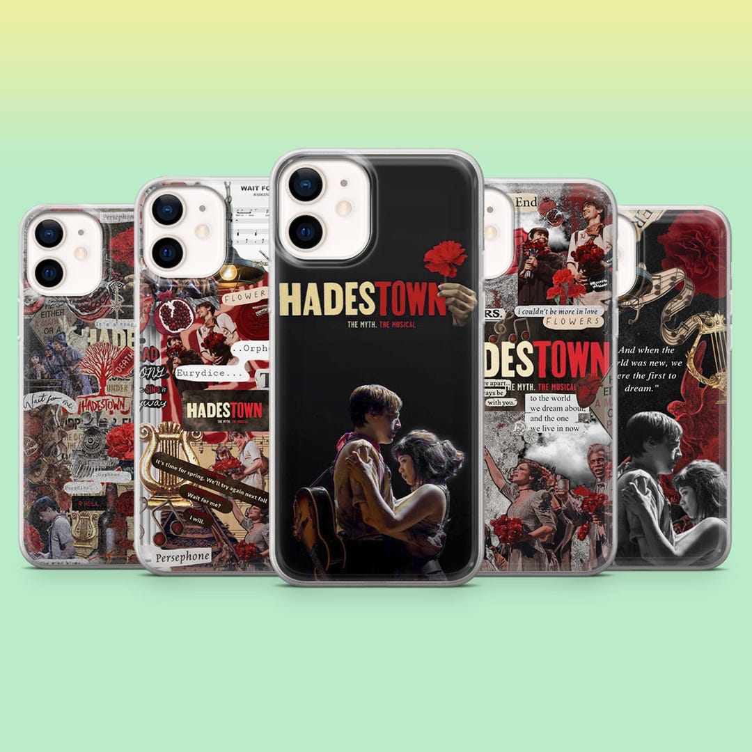 Hadestown Phone Case Broadway Musicals Cover for iPhone 16, 16pro, 15 ...