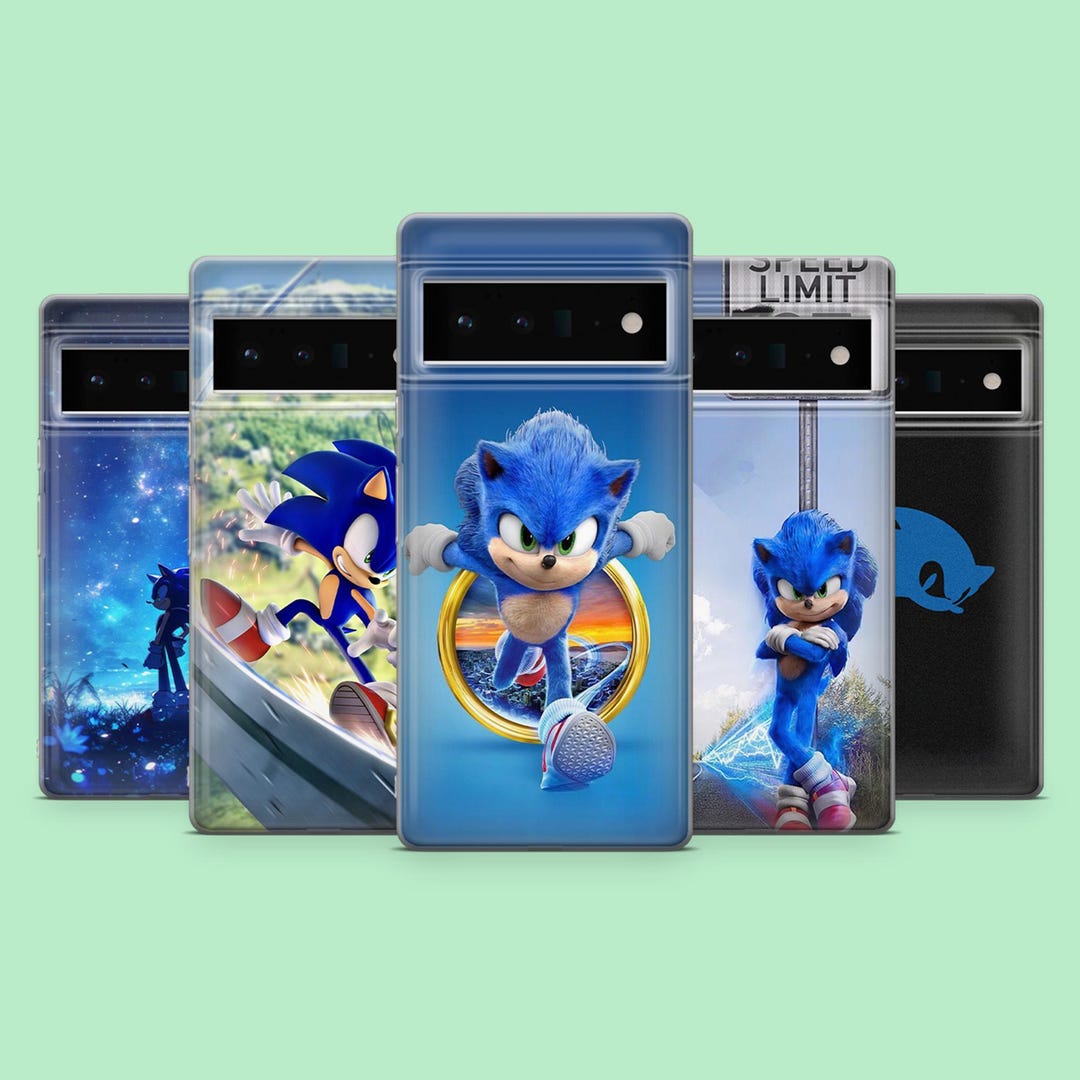 Sonic the Hedgehog Phone Case Blue Sonic Cover for Google Pixel 9, 9pro ...