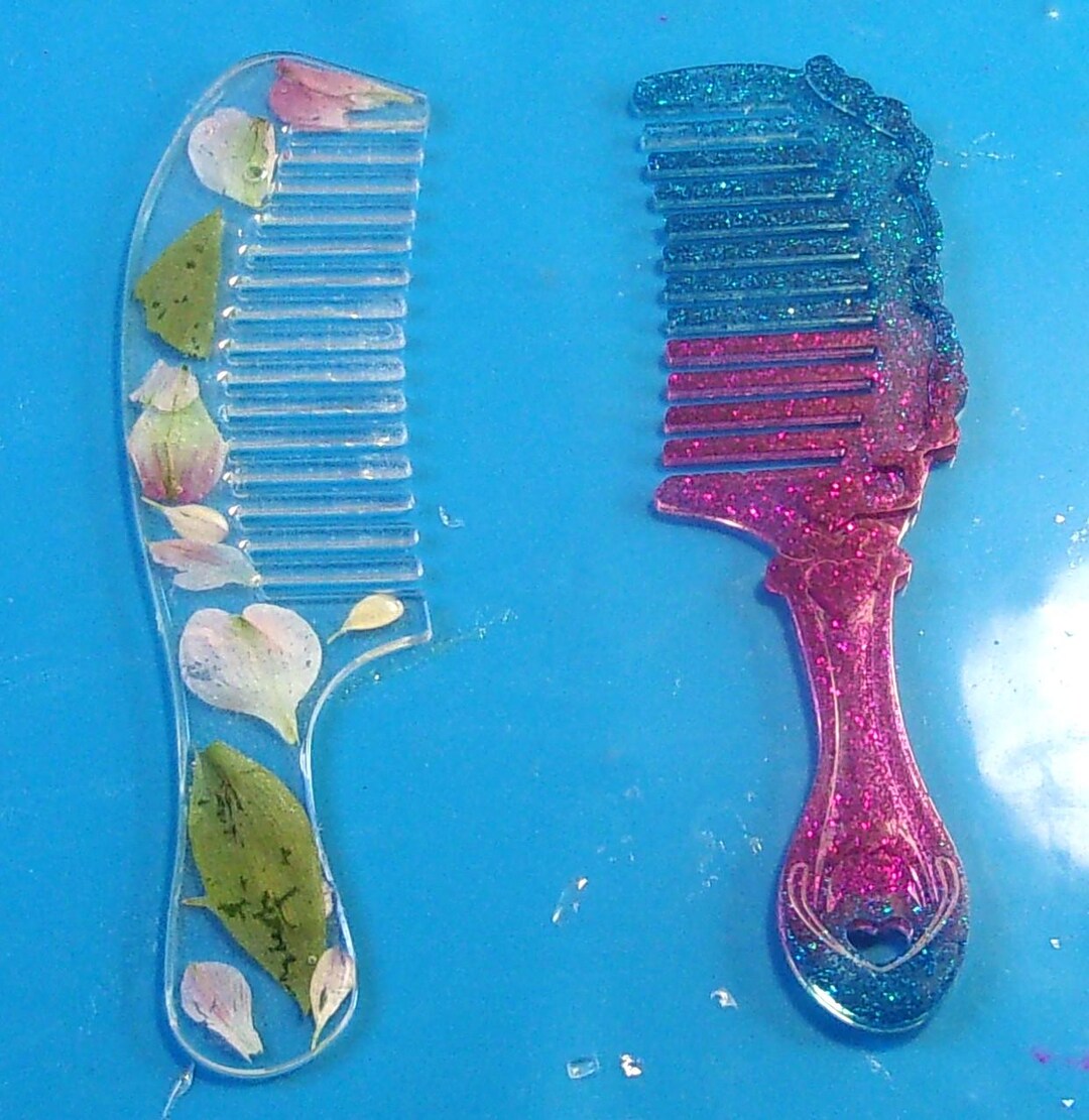 Handmade Resin Combs in Various Designs. - Etsy