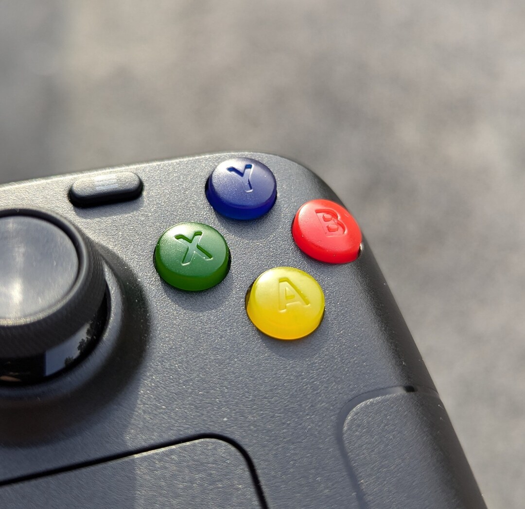 Steam Deck Action Buttons - SNES / Super Famicom Colours - Etsy Canada