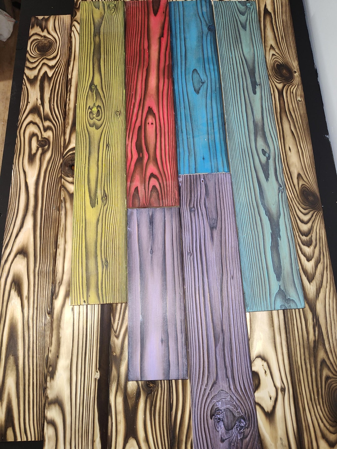 Reclaimed Shou Sugi Ban Wood Boards, Project Wood Boards - Etsy
