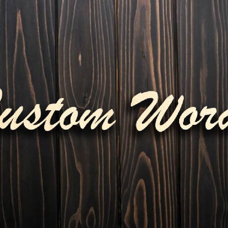 Wooden Name - Etsy Australia