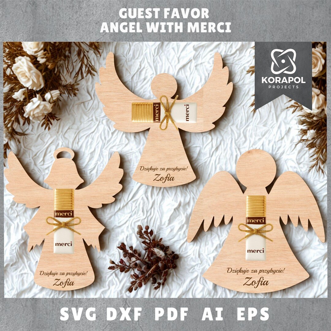 First Holy Communion Angel Guest Favors 1st | Merci Gift | Souvenir ...