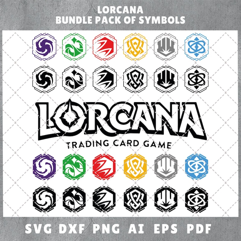 Lorcana Game Mat Svg - Etsy