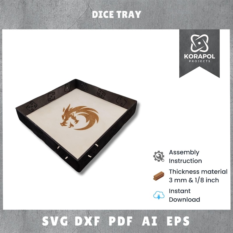 Dice Tray - Etsy
