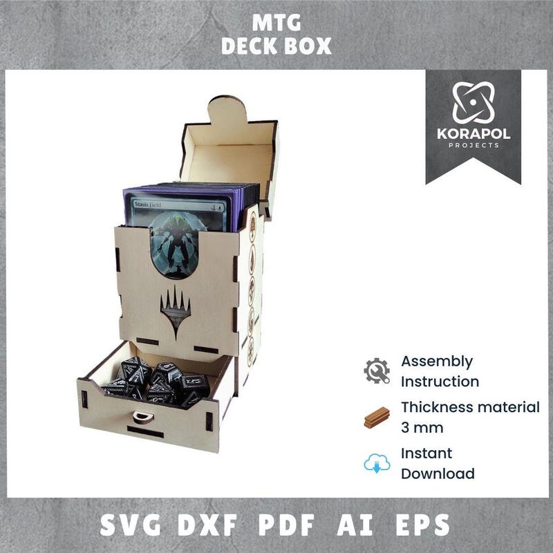 Magic the Gathering Deck Box - Etsy