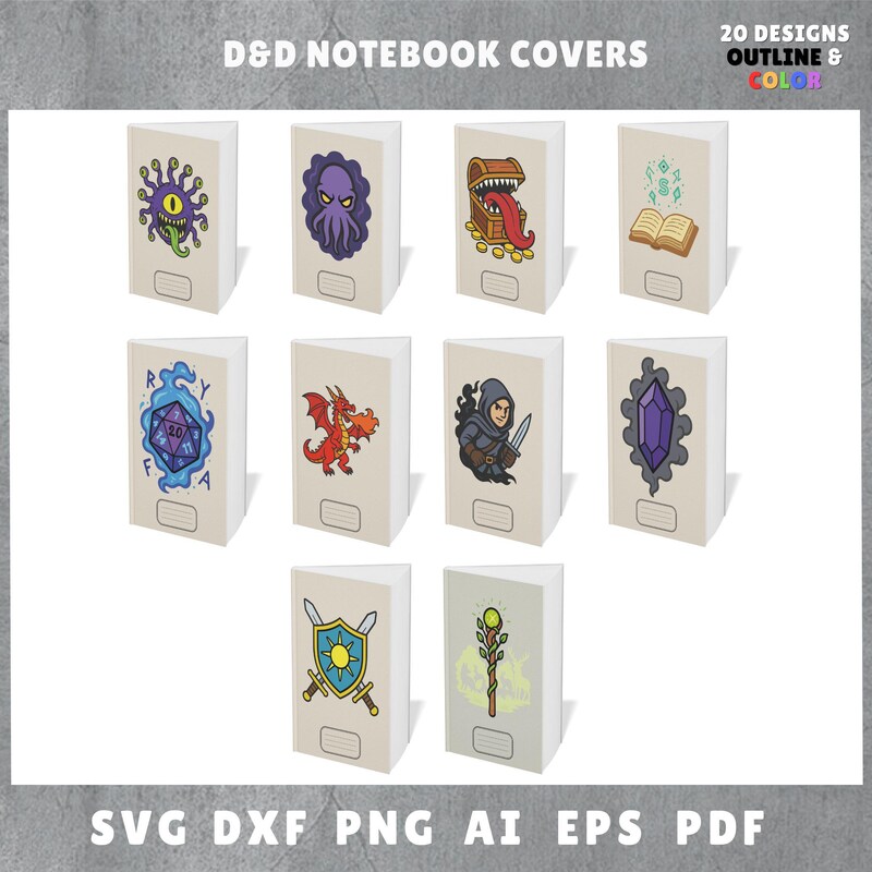 Dnd Notebook - Etsy