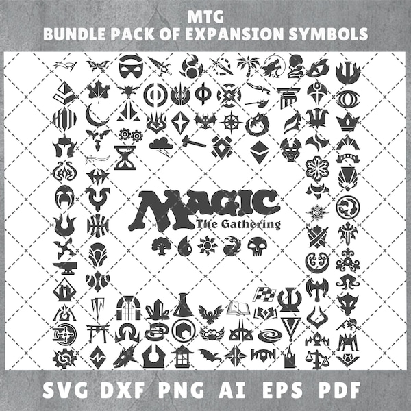 Magic Gathering Svg - Etsy