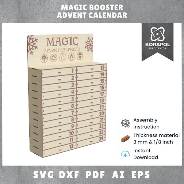 Magic the Gathering Advent Calendar - Etsy