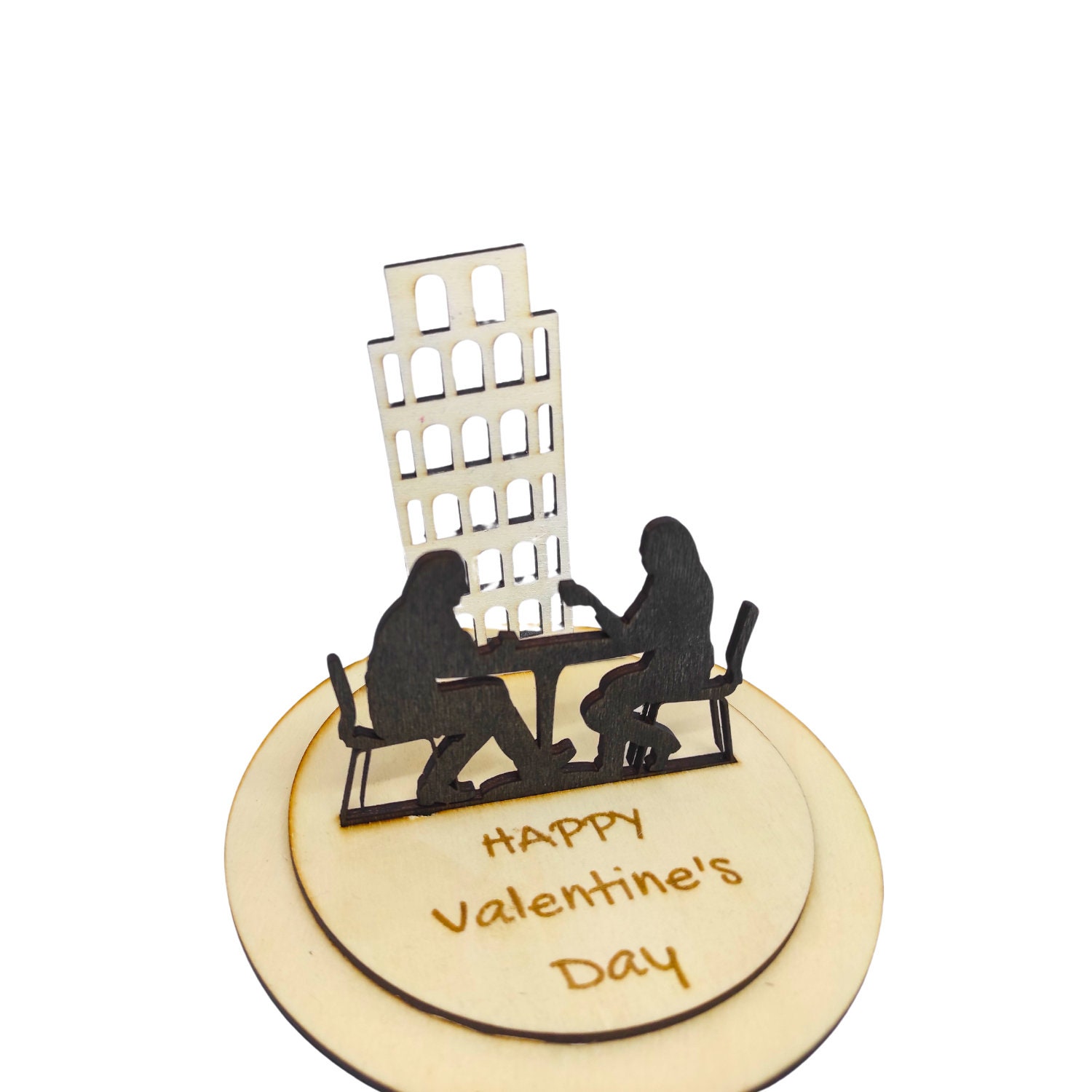Digital SVG, DXF File Romantic Couple Laser Cut, Decorative, Couple ...