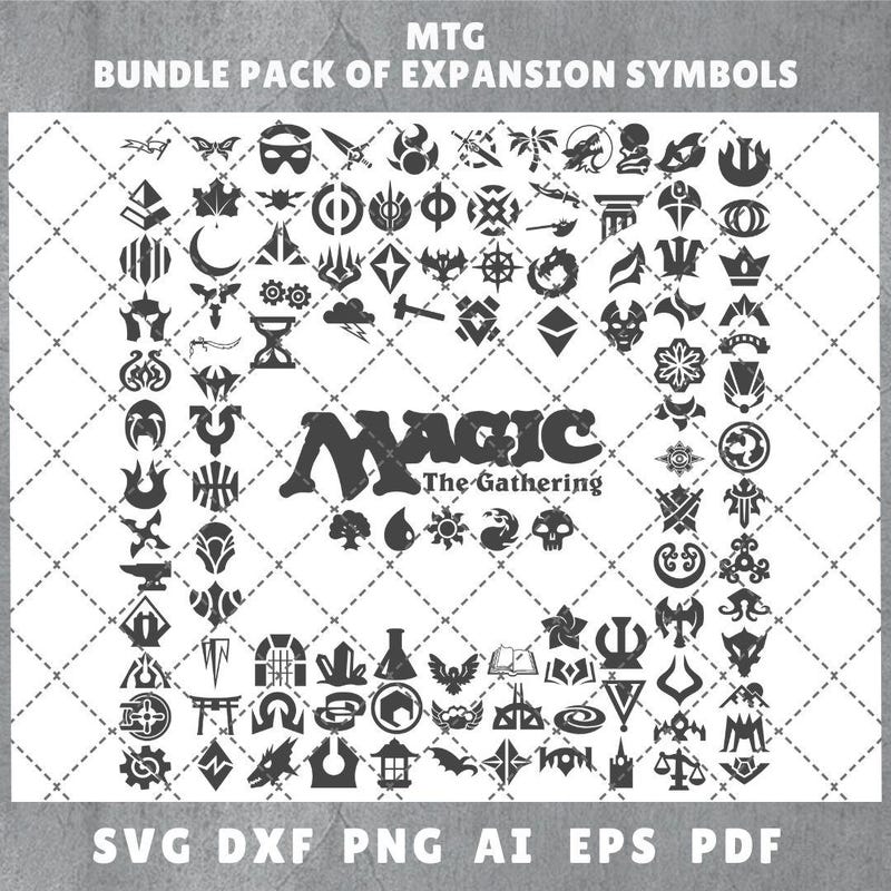 Magic Gathering Svg - Etsy