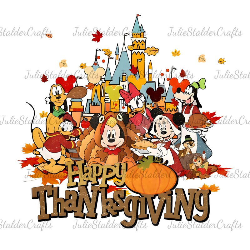 Mickey Thanksgiving - Etsy