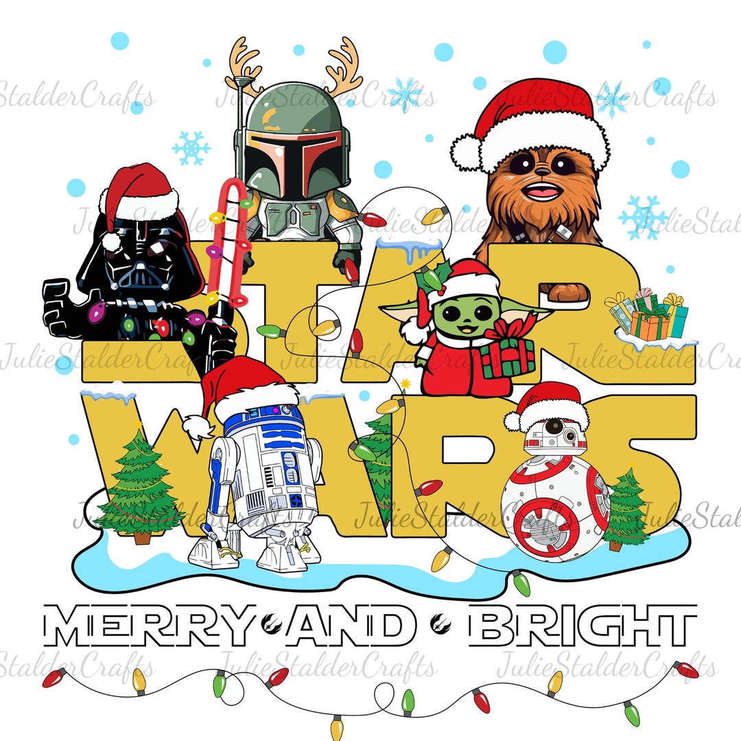 Familia de Star Wars Navidad Png, Navidad de Galaxy Wars Png, Regalo de ...