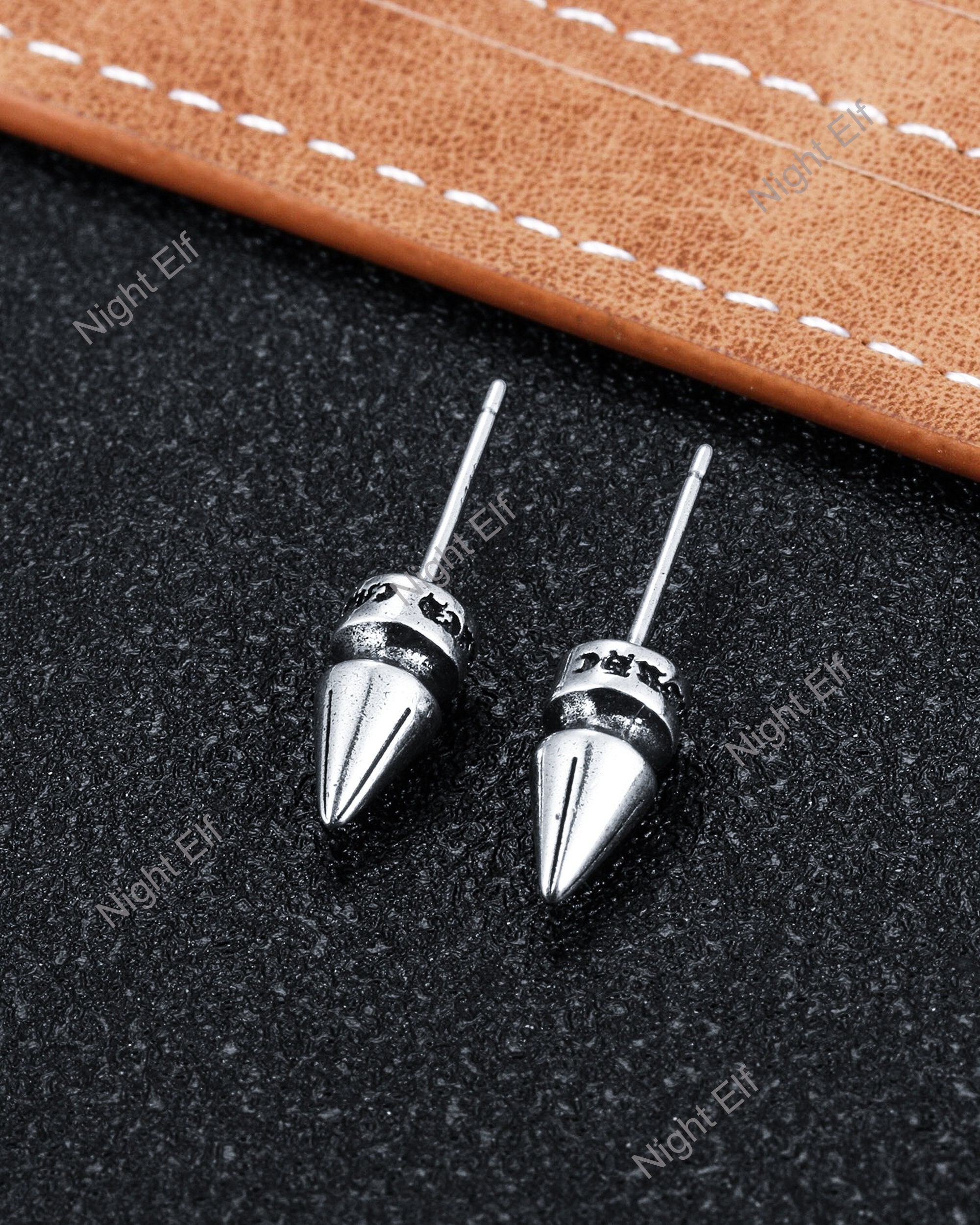 Chrome Hearts Style Earrings, Punk Earring,trendy Chrome Hearts ...