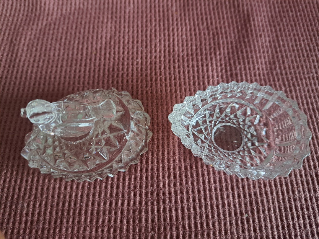 Hofbauer Birds Trinket Box Crystal Glass - Etsy
