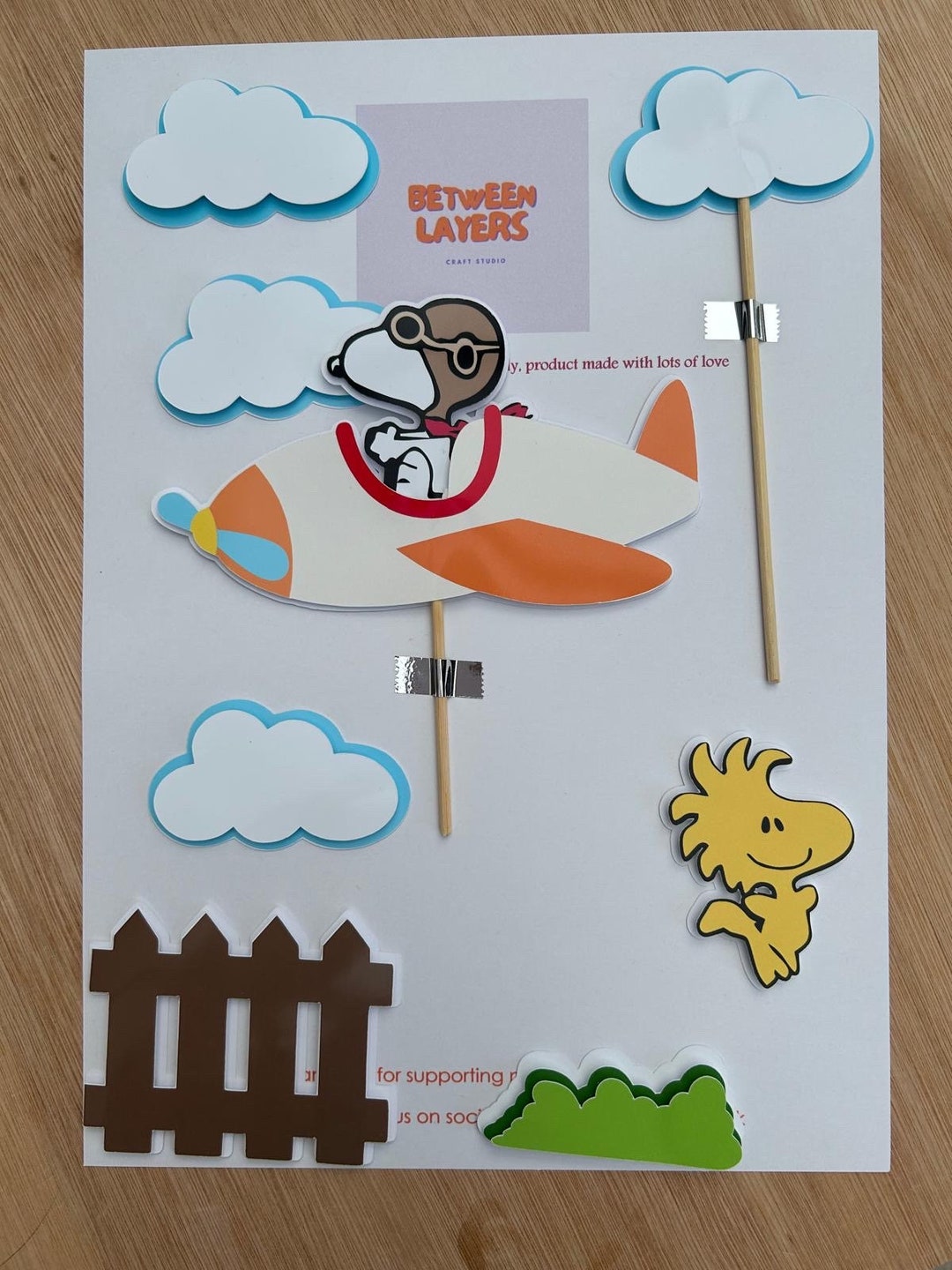 Snoopy Cake Topper - Etsy