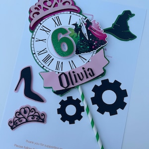 Wicked Cake Topper Set - Etsy UK