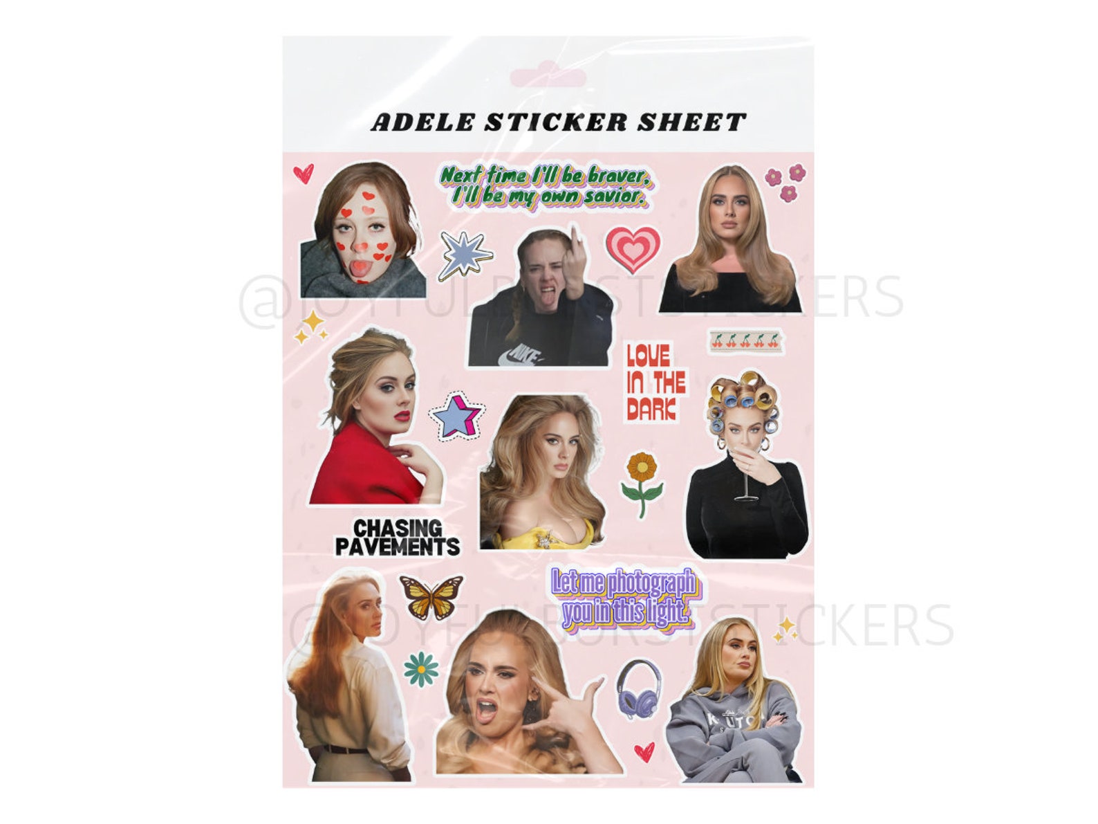 Adele Sticker. Adele Fans. Adele Merch. INSTANT DOWNLOAD - Etsy