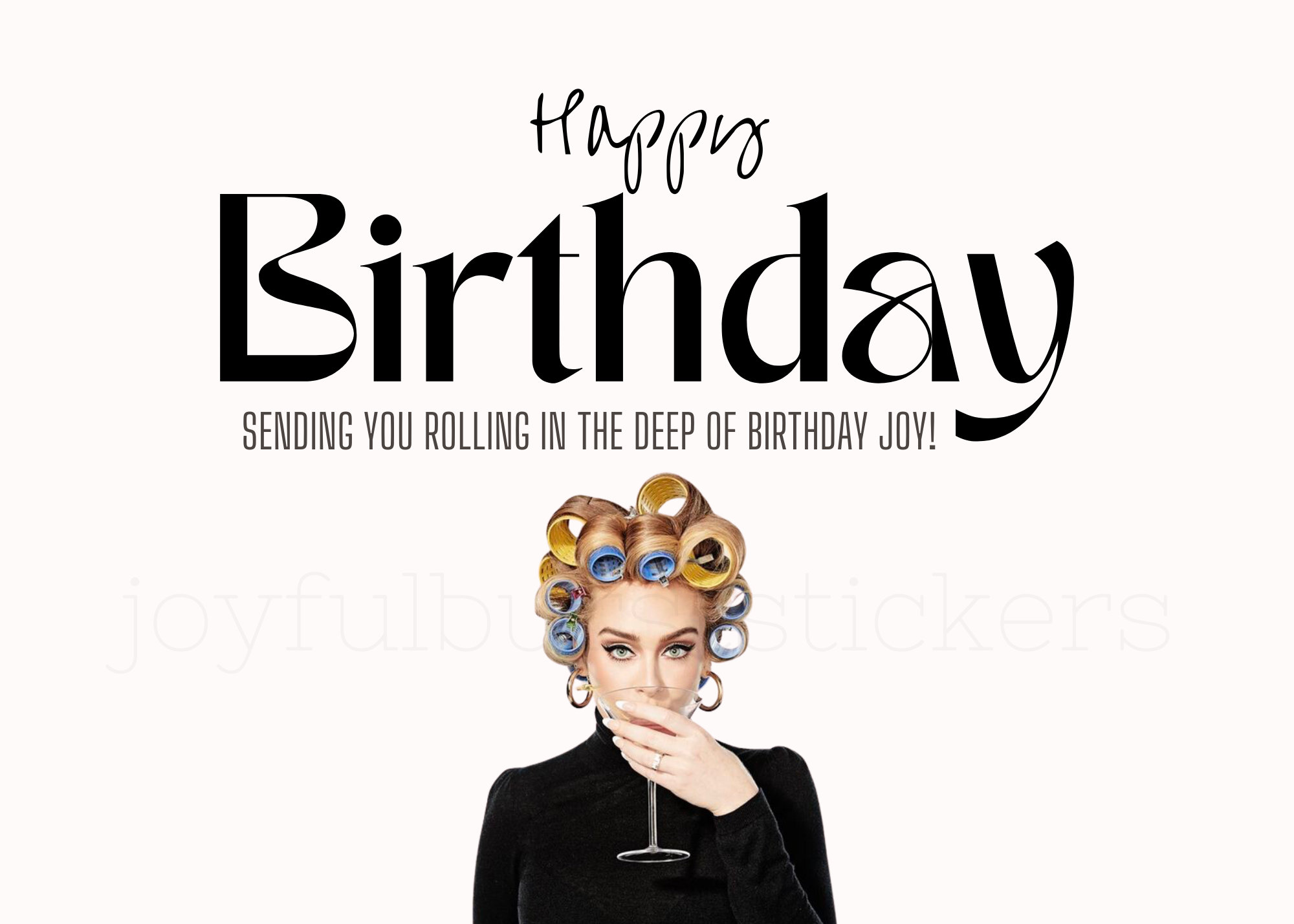 Adele Printable Birthday Card. Daydreamers Birthday Card. Adele ...