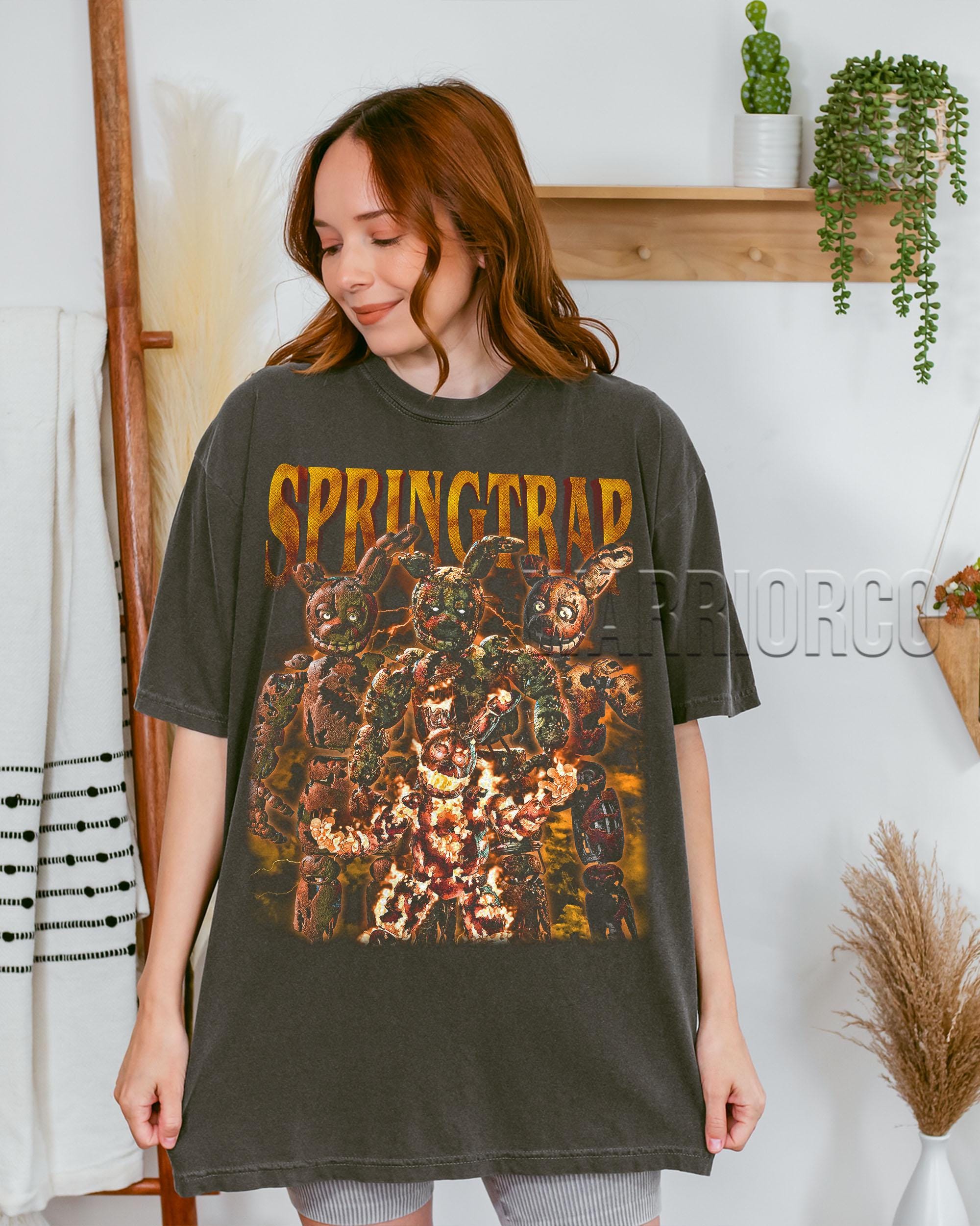 Retro 90's Springtrap Five Nights at Freddy's Vintage T-shirt, Gift for ...