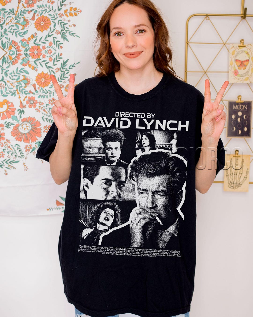 David Lynch Vintage T-shirt: Retro 90's Unisex Comfort Colors Tee - Etsy