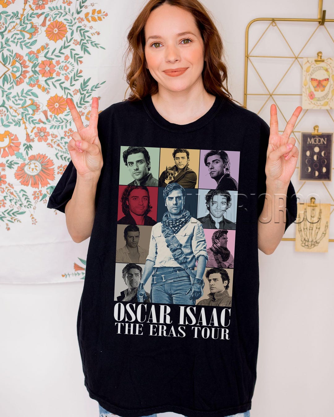 Retro Oscar Isaac T-shirt: 90's Vintage Comfort Colors Unisex Tee ID - Etsy
