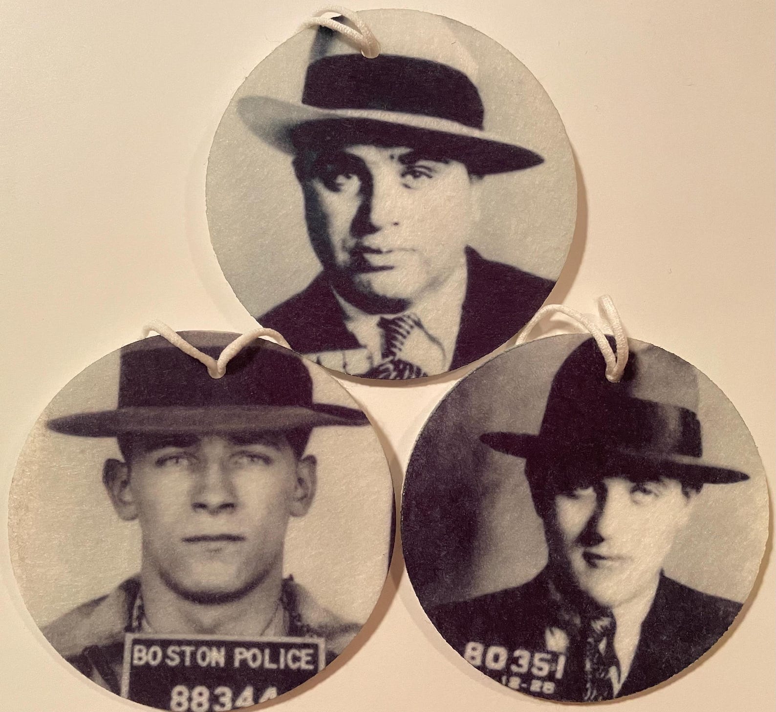 Gangster Mugshots Air Fresheners 2 - Etsy
