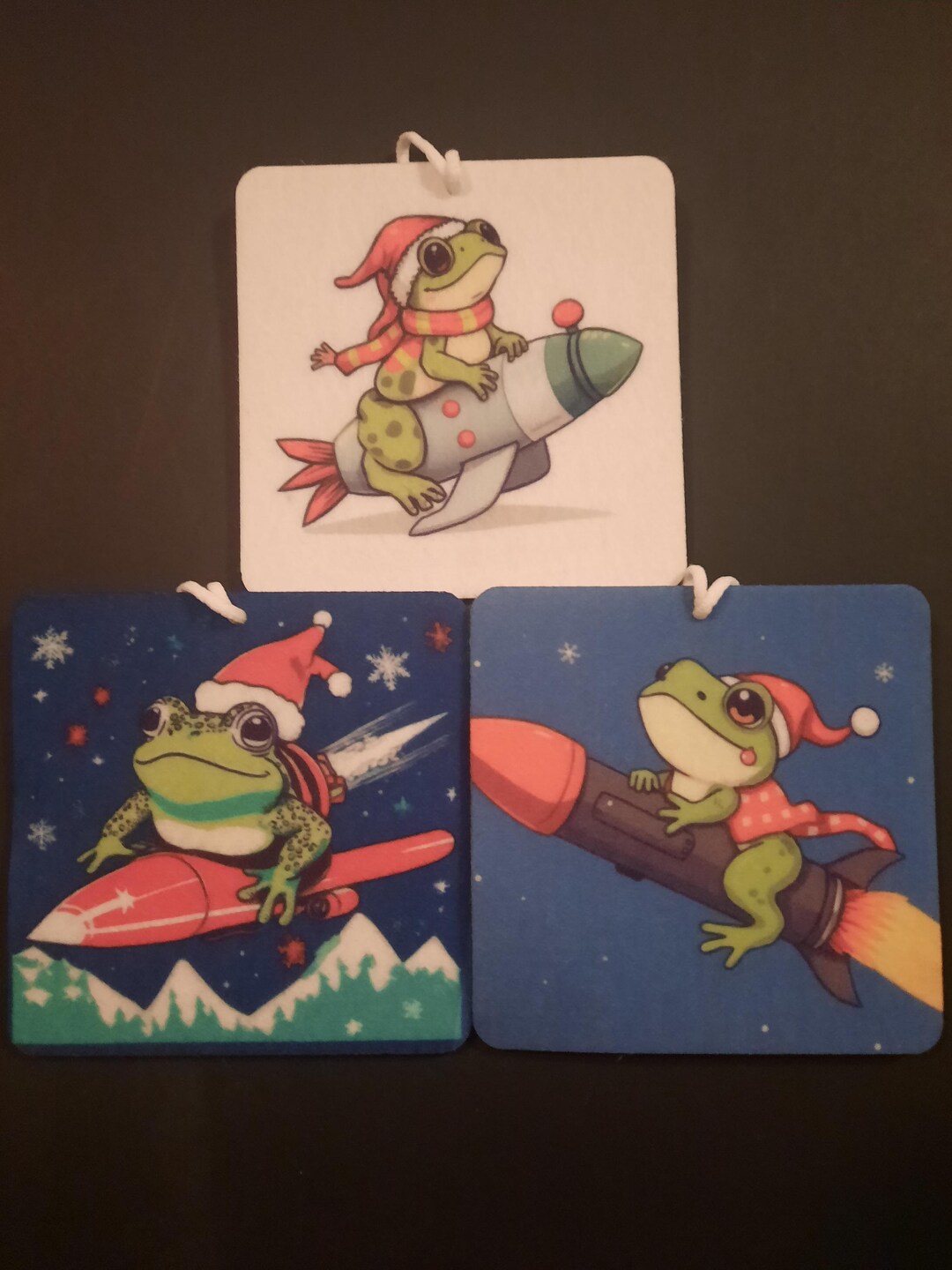 MISSILE TOAD Christmas Holiday Jumbo Air Fresheners - Etsy