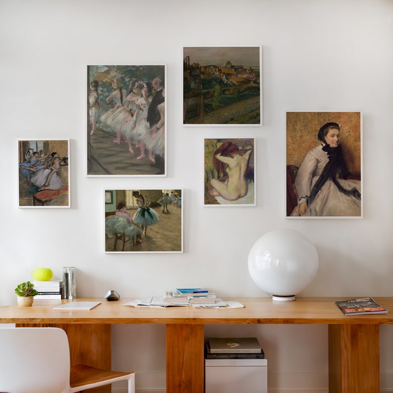 Set of +70 Printable Edgar Degas Prints, Printable Edgar Degas Artworks ...