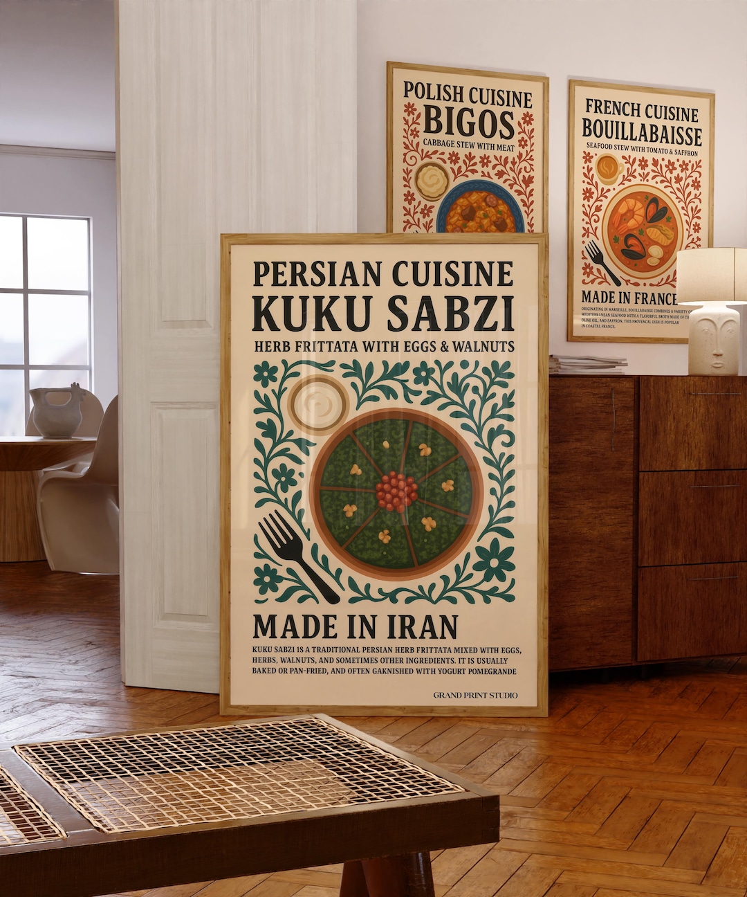 Kuku Sabzi, Persian Cuisine, Persian Food, Iran Art, Traditional Food ...