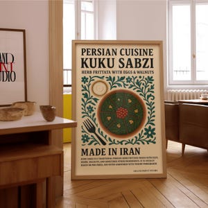 Kuku Sabzi, Persian Cuisine, Persian Food, Iran Art, Traditional Food ...