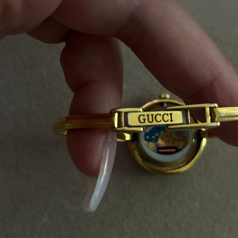 Beautiful Vintage Gold Gucci Bezel Ladies Watch - Etsy