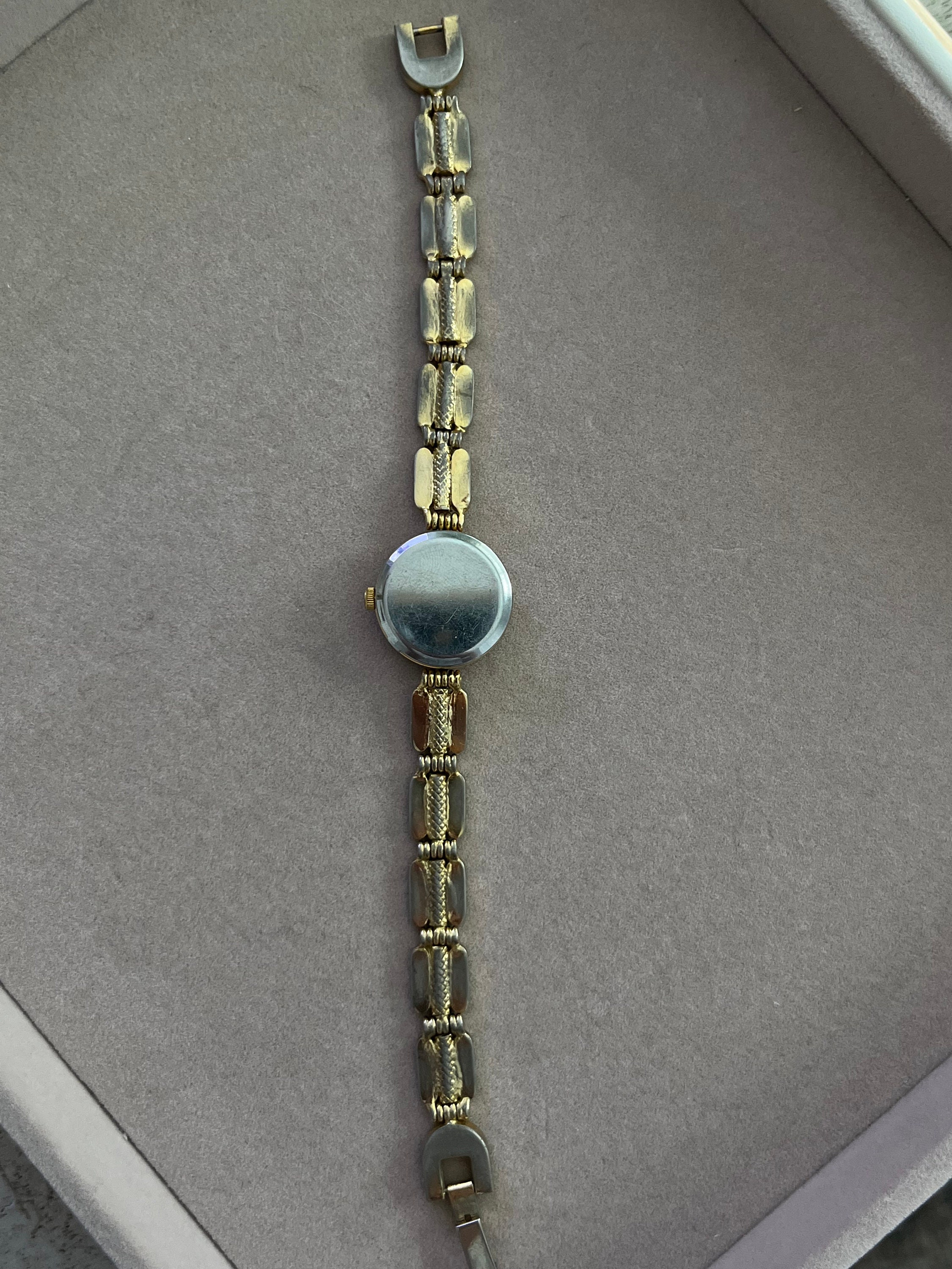 Two-toned Silver and Gold Ladies Vintage Watch - Etsy