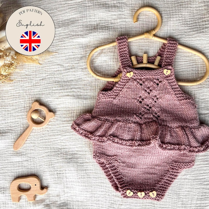 Knit Romper Skirt Baby - Etsy UK