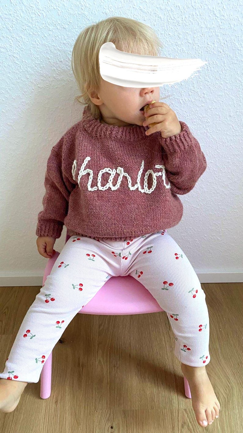 Knitting Pattern Baby Sweater Rene With Picot Edge – PDF – Seamless ...