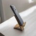 Handmade Walnut Phone Stand With Ash Accents: Wood Charging Dock - Etsy
