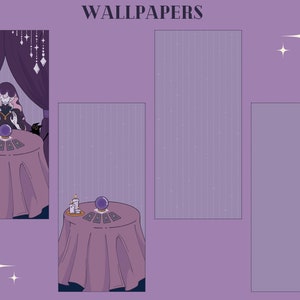 Witch House Theme Set, Hand Drawn App Icons, Ios and Android Set ...