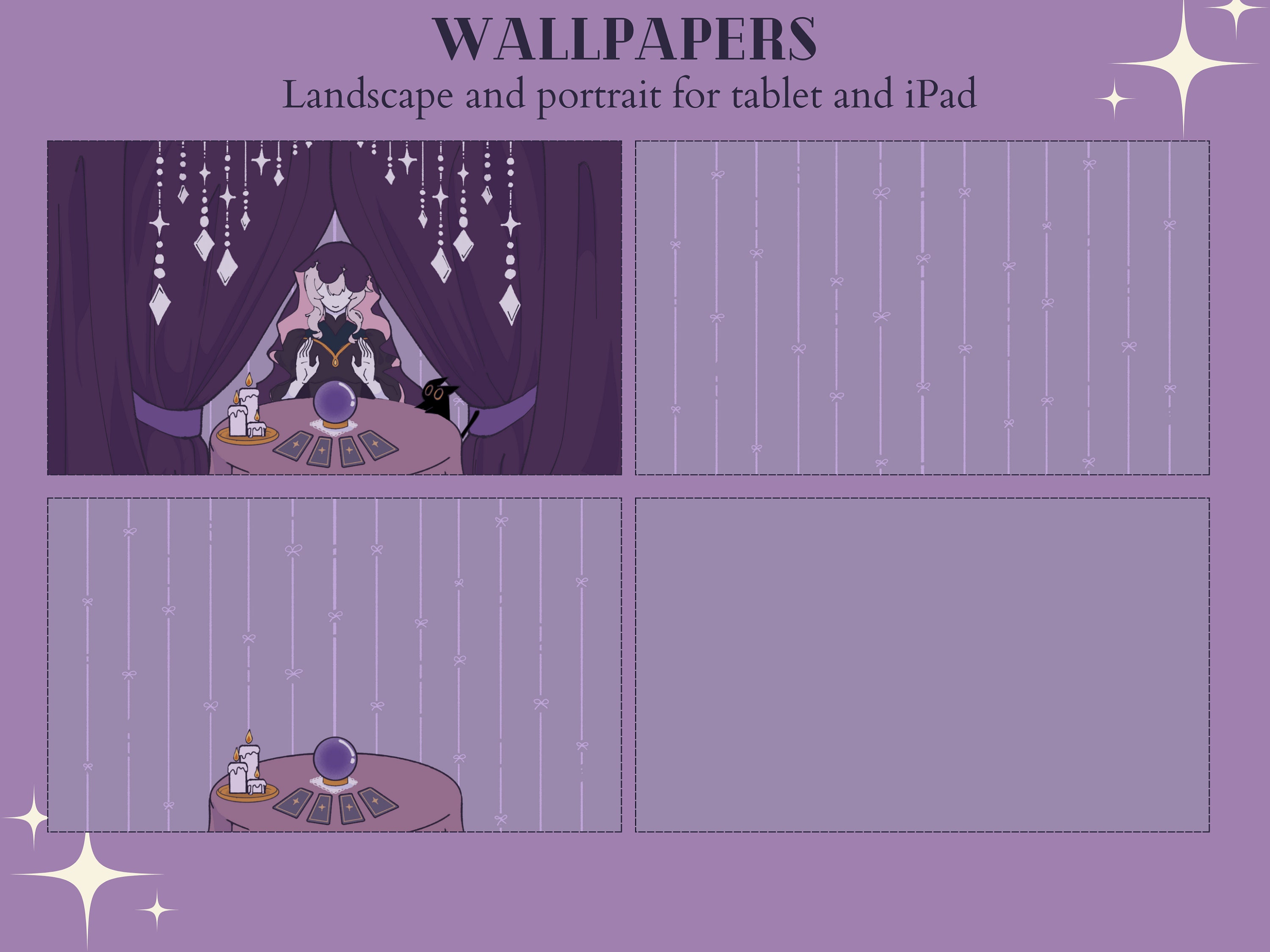 Witch House Theme Set, Hand Drawn App Icons, Ios and Android Set ...