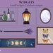 Witch House Theme Set, Hand Drawn App Icons, Ios and Android Set ...
